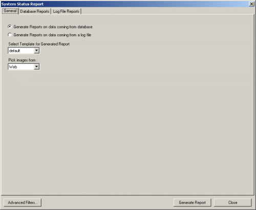 How To Generate Reports With Monitorware Console 21 Manually Winsyslog